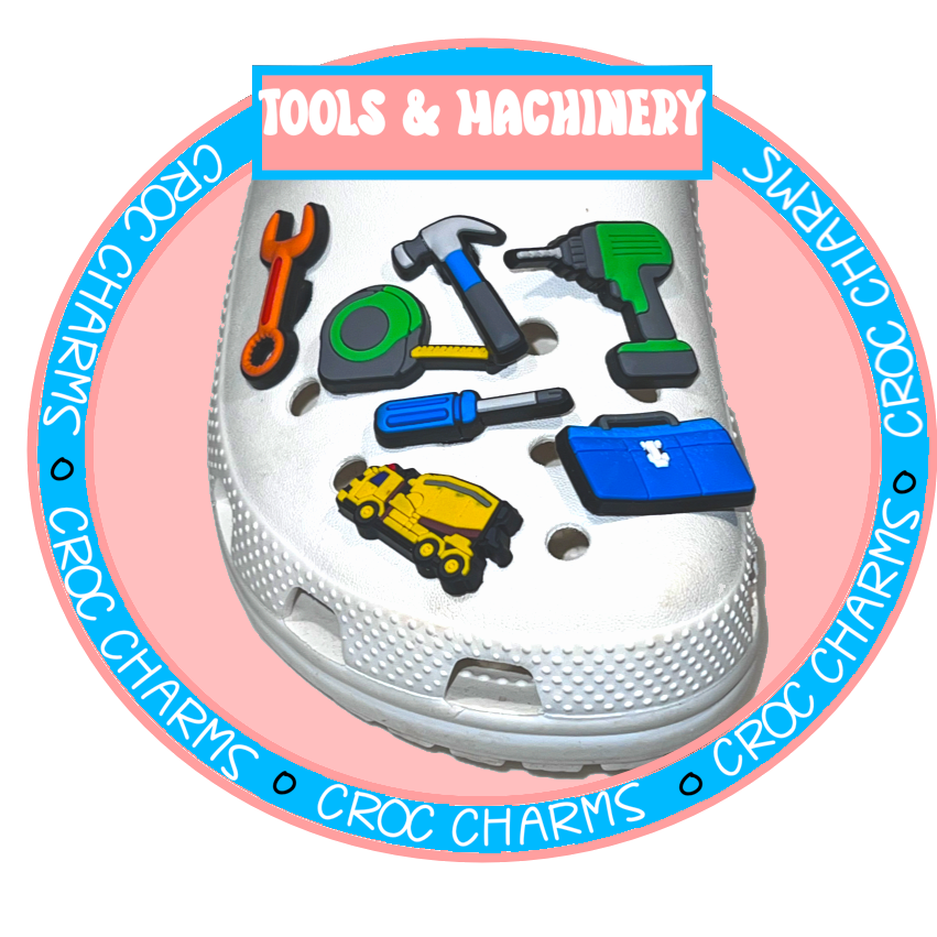 Tool Themed Shoe Charms for Crocs and More – Shoe Charm Heaven